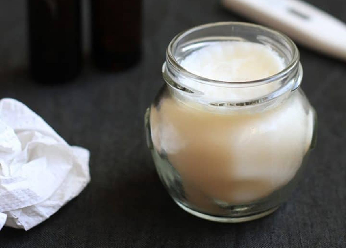 Le truc pour faire un VapoRub maison (style Vicks) pour décongestionner!